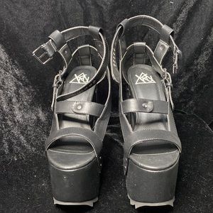 YRU | Shoes | Yru Nightcall Platform Heels | Poshmark